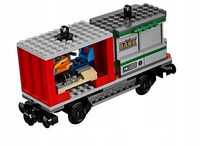 Lego Wagon z kontenerami z Pociągu 60198 NOWY - 11828465281 - oficjalne ...