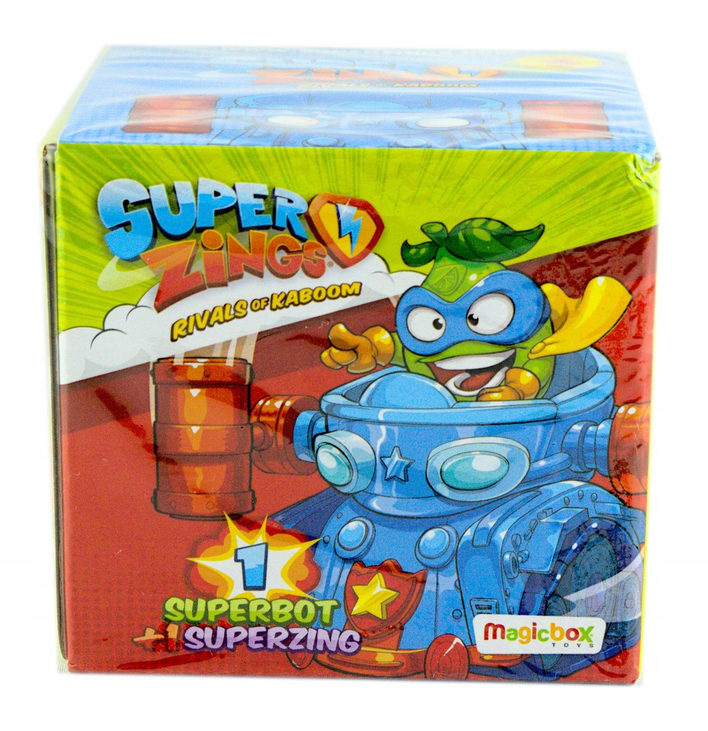 SUPER ZINGS SUPERBOT ROBOT FIGURKA - 9258890475 - oficjalne archiwum ...