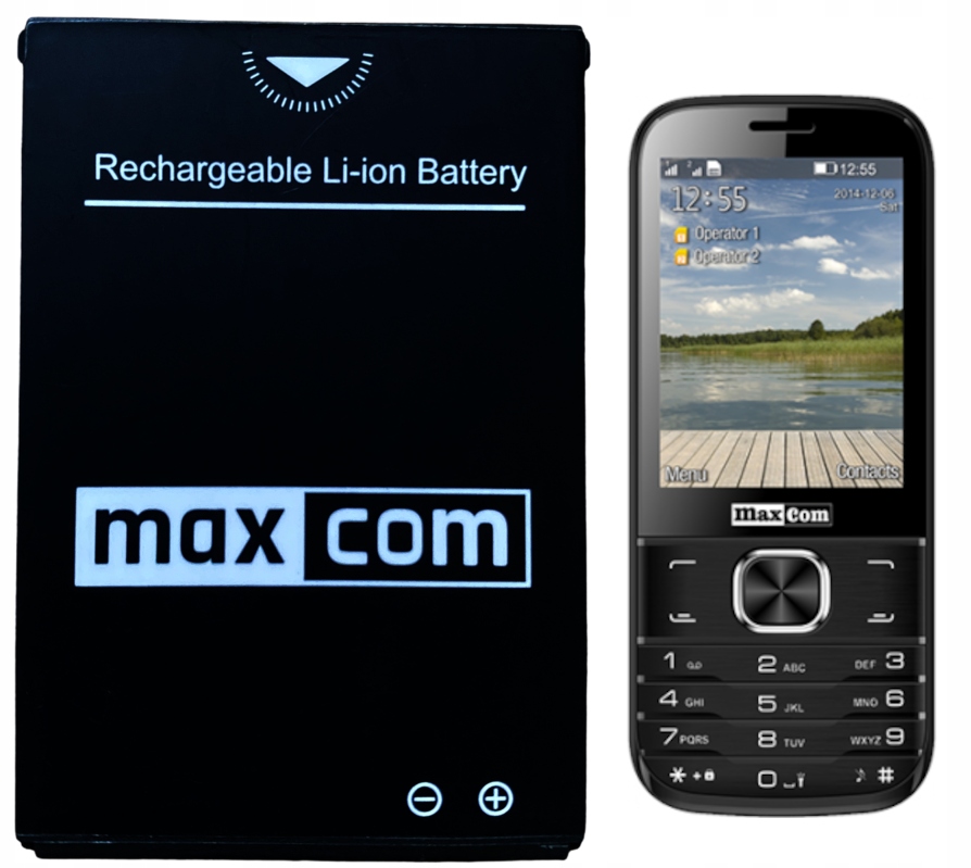 NOWA ORYGINALNA BATERIA MAXCOM MM237 900mAh - 10083540522 - oficjalne ...