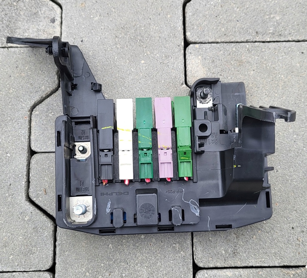 MERCEDES GLE ML W166 SKRZYNKA BEZPIECZNIKÓW KLEMA - 12711782114 - oficjalne archiwum Allegro