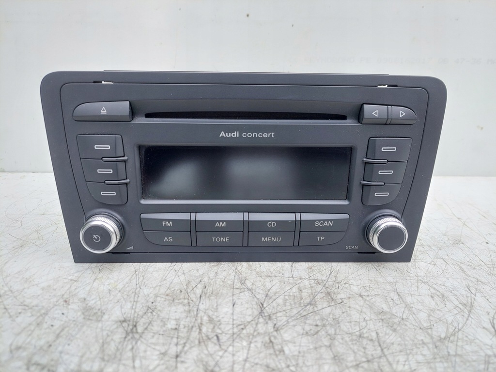Radio Audi Concert A3 8P - 13811182840 - oficjalne archiwum Allegro