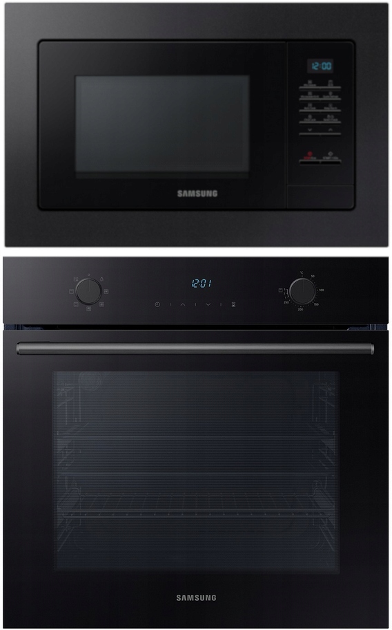 ZESTAW SAMSUNG CZARNY PIEKARNIK + MIKROFALA - 12753209588 - oficjalne ...