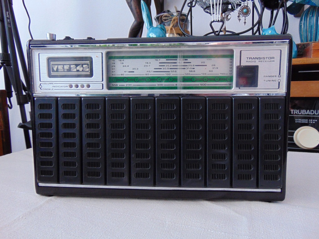 STARE RADIO GLOBALNE VEF 242 - 13475761348 - oficjalne archiwum Allegro