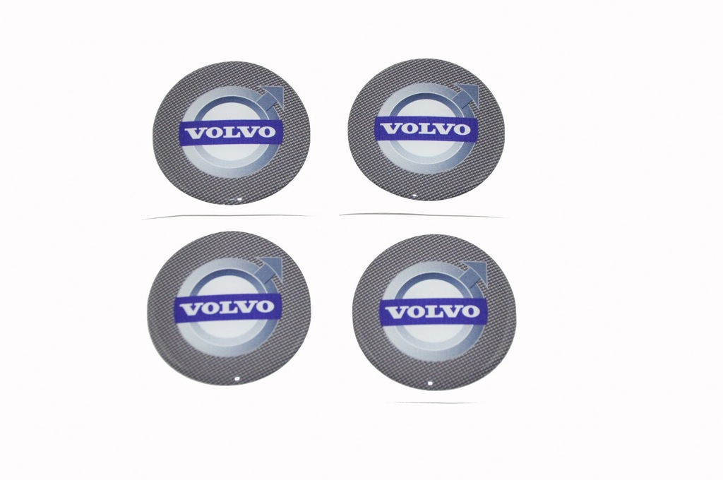emblematy na kołpaki VOLVO 70mm elastyczne 4szt - 7200715431 ...