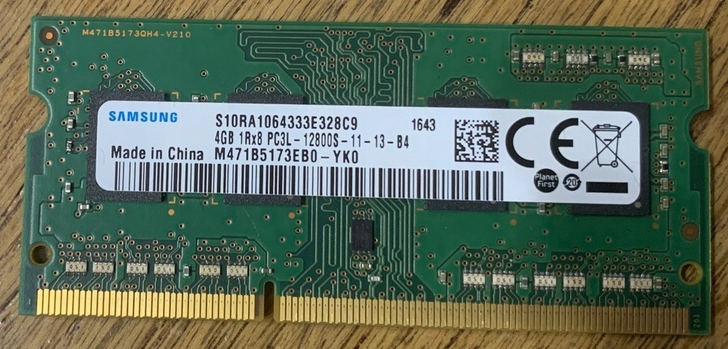 Ram DDR3 4GB SAMSUNG PC3L-12800S - 14724603201 - oficjalne archiwum Allegro