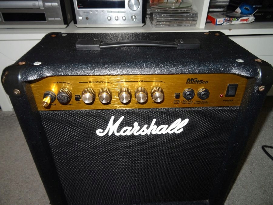 Wzmacniacz gitarowy Marshall MG15CD - 13942001096 - oficjalne archiwum Allegro