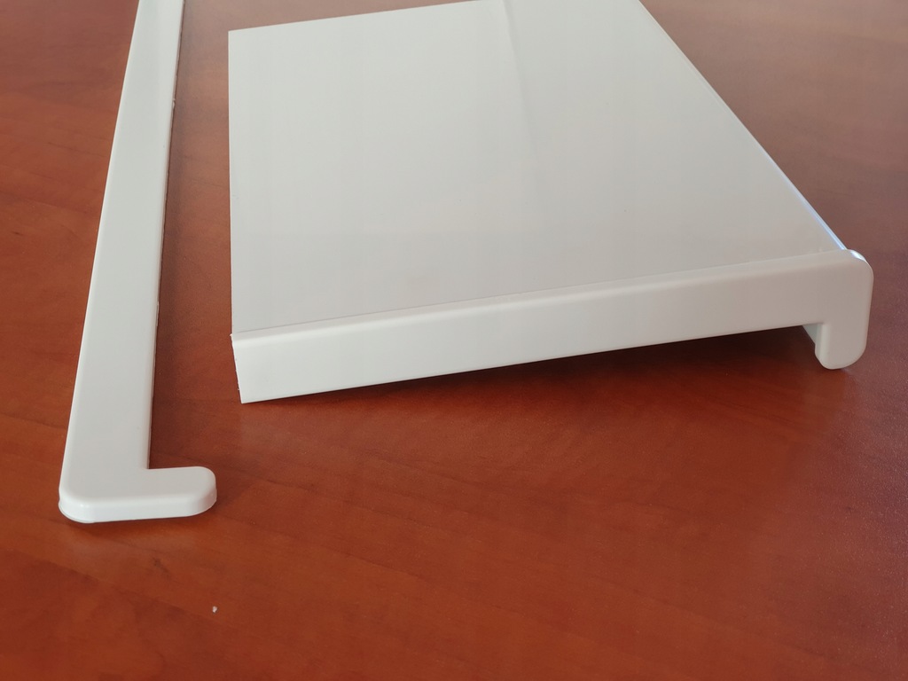 PARAPET BIAŁY WEWNĘTRZNY PVC b=25cm L=2m 53zł/szt - 9072344057 ...