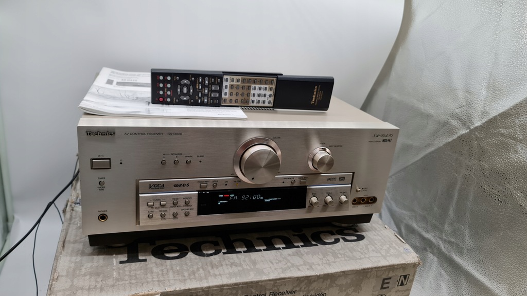 Technics SA-DA20 TOP AMPLITUNER + KARTON + PILOT - 10876086684 - oficjalne archiwum Allegro
