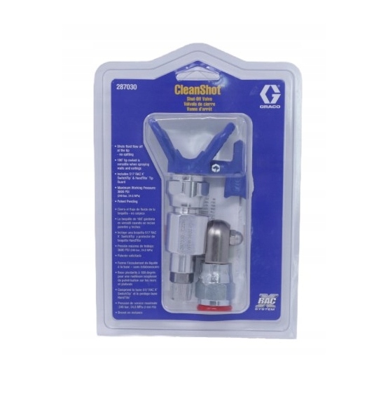 Głowica CLEANSHOT z osłoną i dyszą PAA517 GRACO - 13093355635 ...