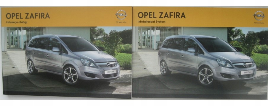 OPEL ZAFIRA B 2008-2014 Polska instrukcja obsługi - 13134982688 - oficjalne archiwum Allegro
