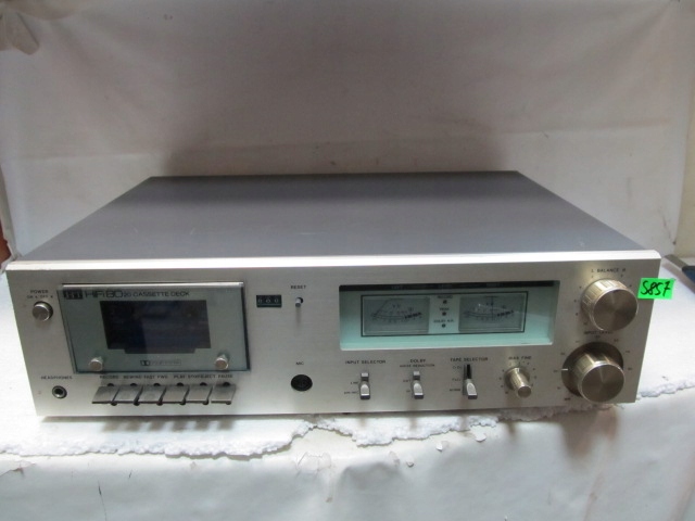 MAGNETOFON KASETOWY ITT HiFi 8020 - NR S857 - 13919917901 - oficjalne ...