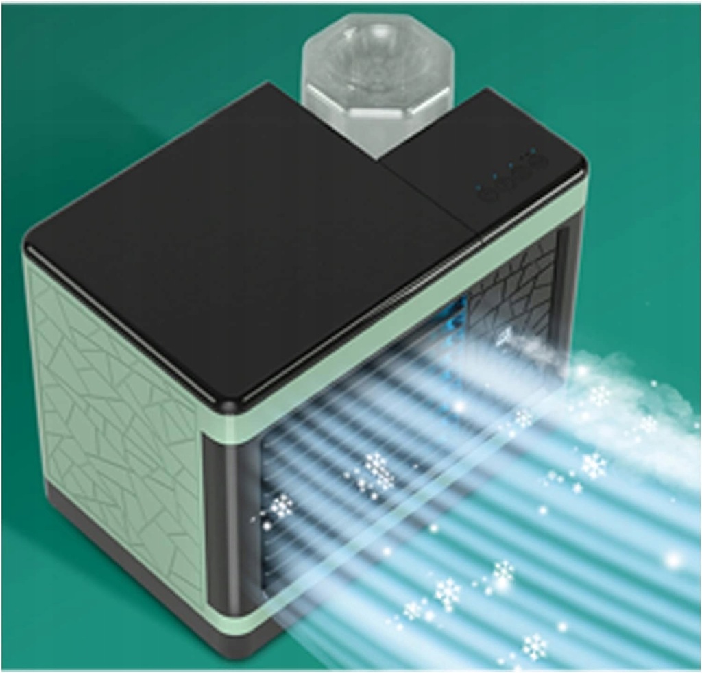 Klimatyzator z chłodzeniem wodnym, mały, 3 w 1, mini klimatyzator ...