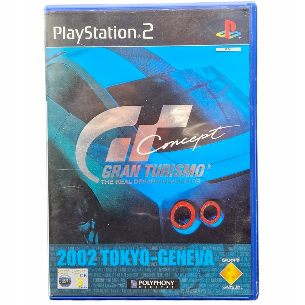 GRAN TURISMO CONCEPT 2002 TOKYO-GENEVA (PS2) - 13029805590 - oficjalne archiwum Allegro