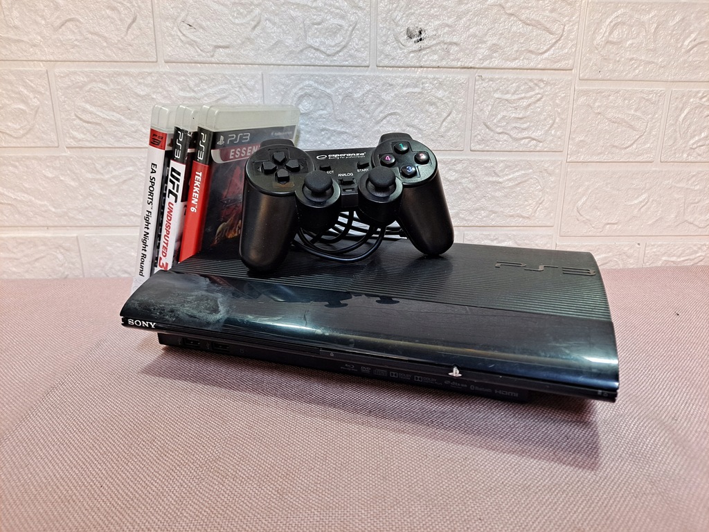 Konsola Sony Playstation 3 Super Slim 500 GB - 12917223277 - oficjalne archiwum Allegro