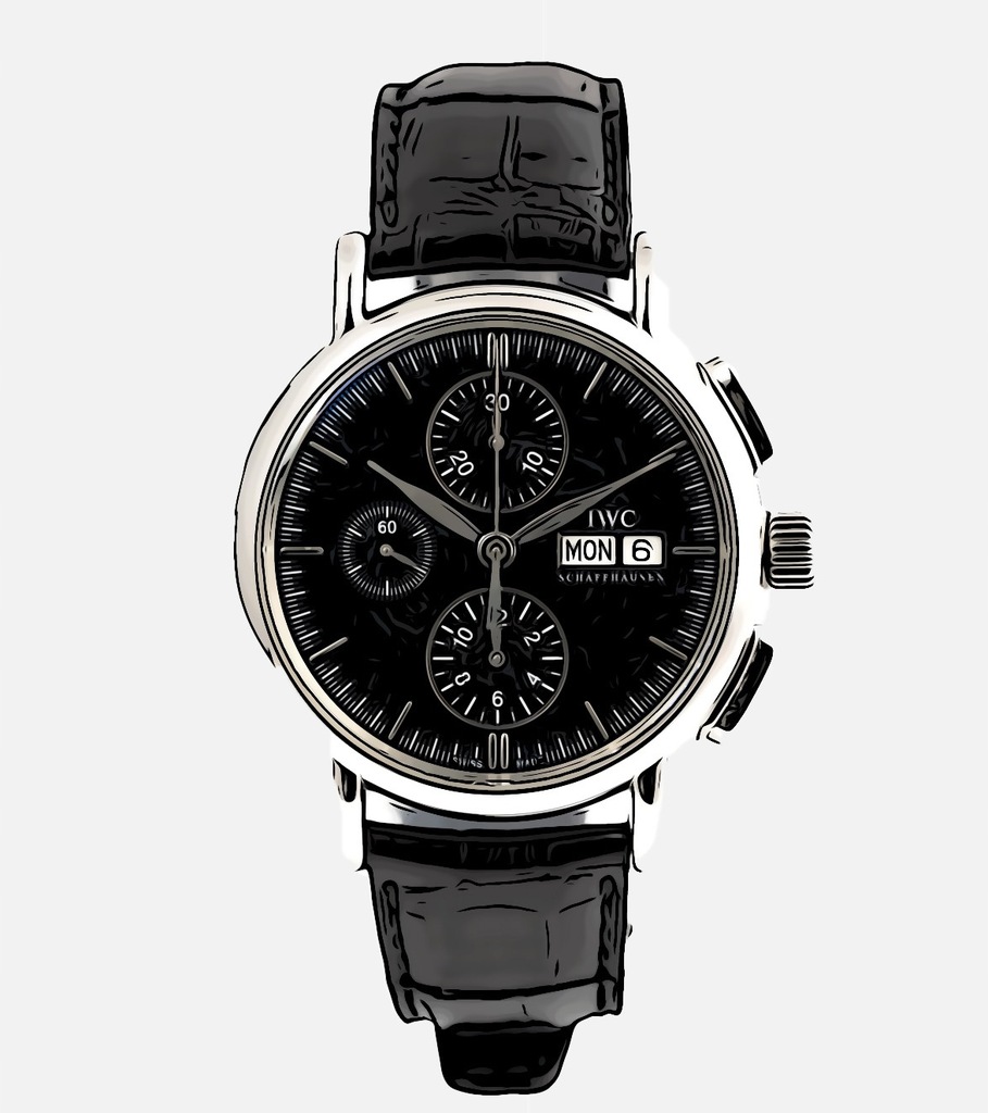 IWC SCHAFFHAUSEN Portofino Chronograph IW378303 - 12654862344 ...