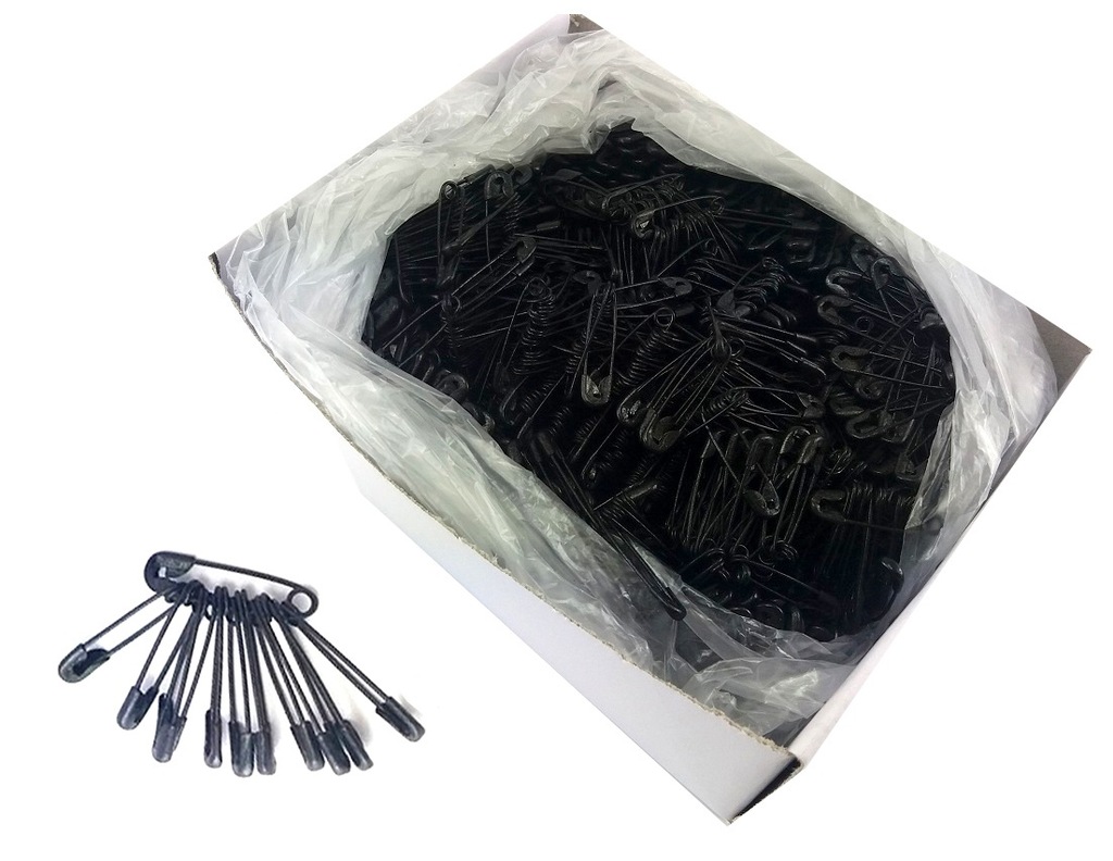 AGRAFKI 27 mm CZARNE po 12szt PACZKACH 864 szt - 0 - 6764124878 ...