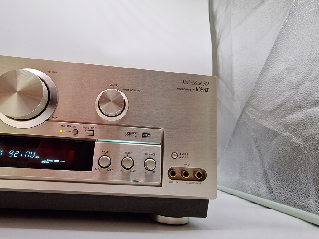 Technics SA-DA20 Amplituner Topowy Model Unikat!!! - 12585993971 - oficjalne archiwum Allegro