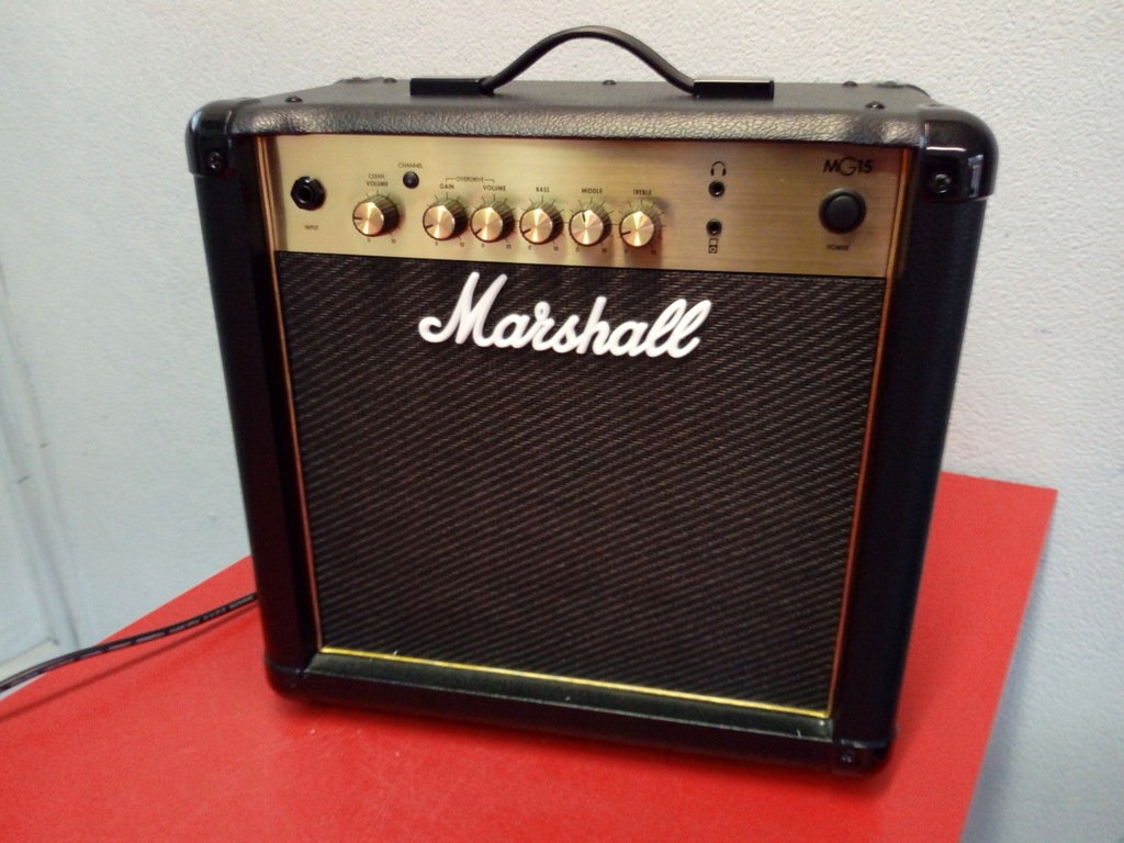 Wzmacniacz gitarowy Marshall MG15CF tranzystorowy - 11817877637 - oficjalne archiwum Allegro