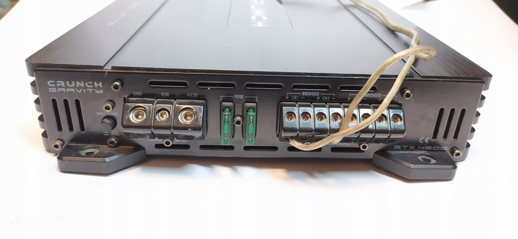 Wzmacniacz samochodowy 4-kan Crunch GTX4600 1200 W - 11240508153 - oficjalne archiwum Allegro