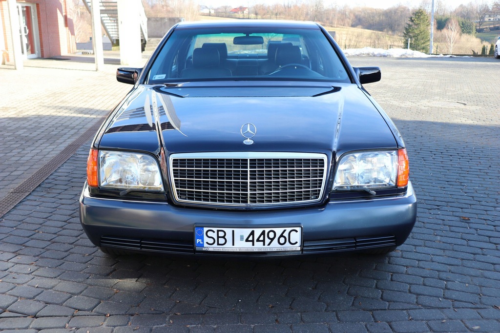 MERCEDES S500L W140 Oryginalny lakier, 90 tys. km. - 13094793987 ...