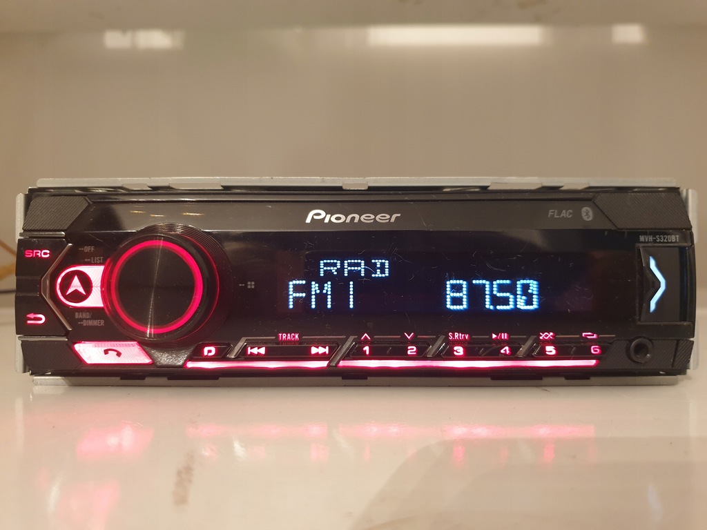 PIONEER MVH-S320BT USB BLUETOOTH RADIO Spotify MP3 - 14731941015 - oficjalne archiwum Allegro