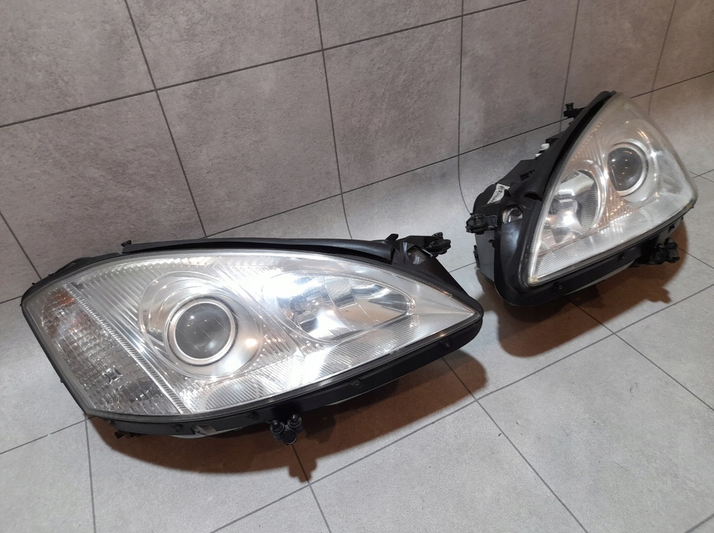 MERCEDES W221 LAMPA PRAWA PRZED LIFT ORYGINAŁ IGŁA - 15163801240 ...