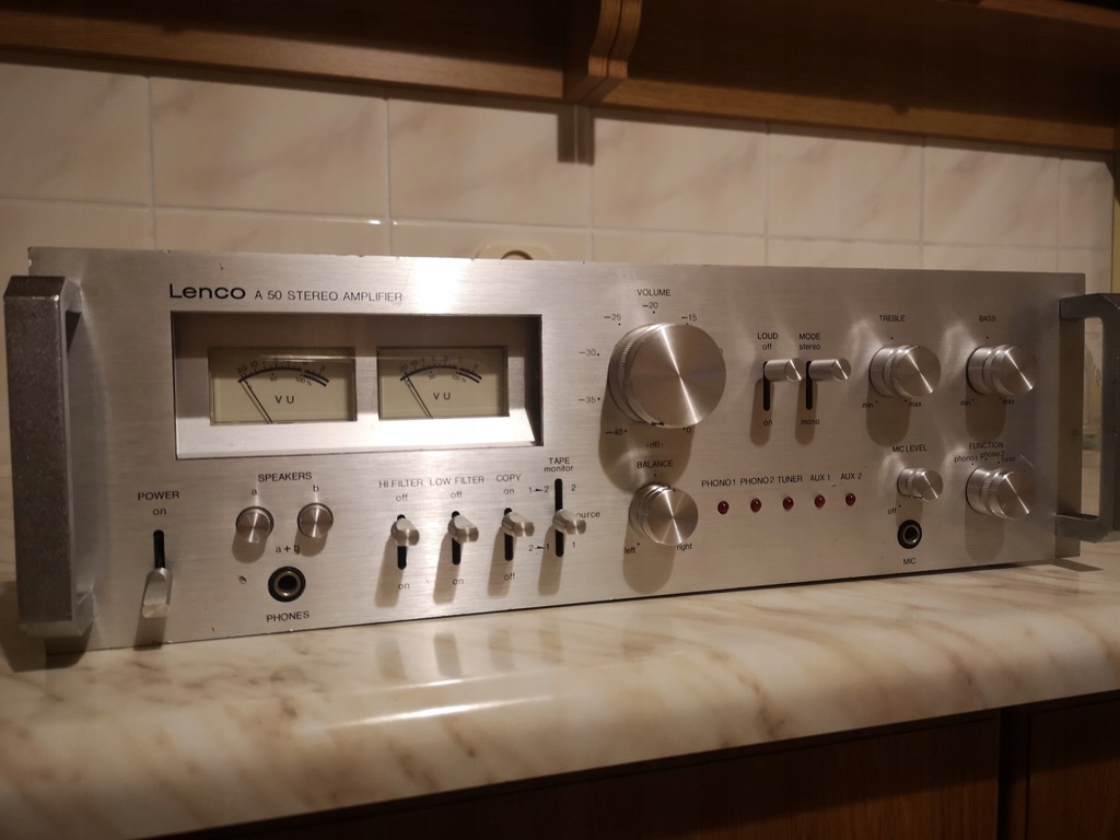 Wzmacniacz Lenco a50 - 8855614267 - oficjalne archiwum Allegro