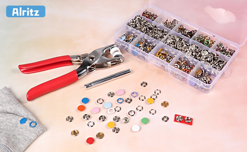 Alritz zestaw 200 zatrzasków ze szczypcami - 11980124196 - oficjalne ...