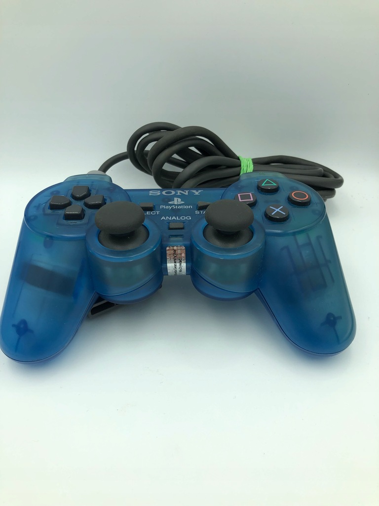 Pad Kontroler Playstation Ps1 Niebieski - 11946548631 - oficjalne ...