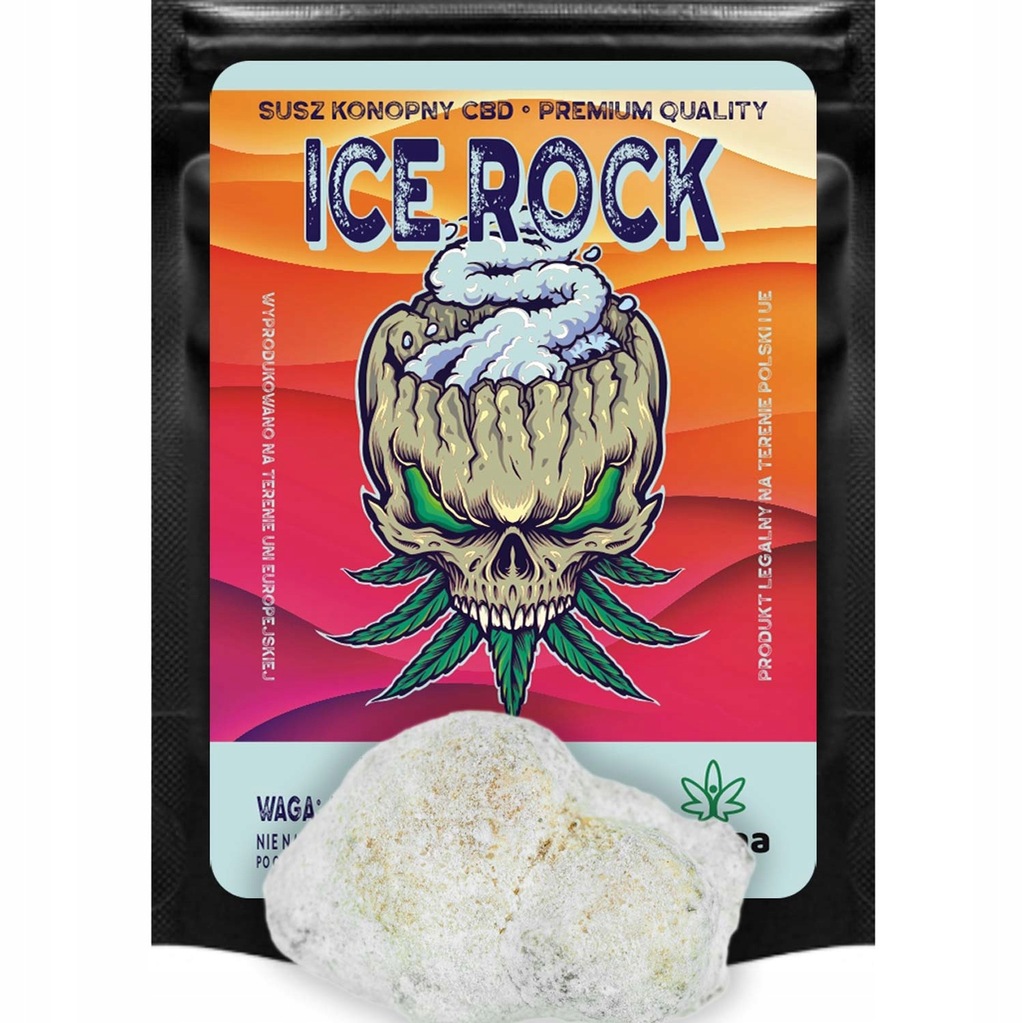 Susz konopny | ICE ROCK | 95% CBD | 20 g - 13345089820 - oficjalne archiwum Allegro