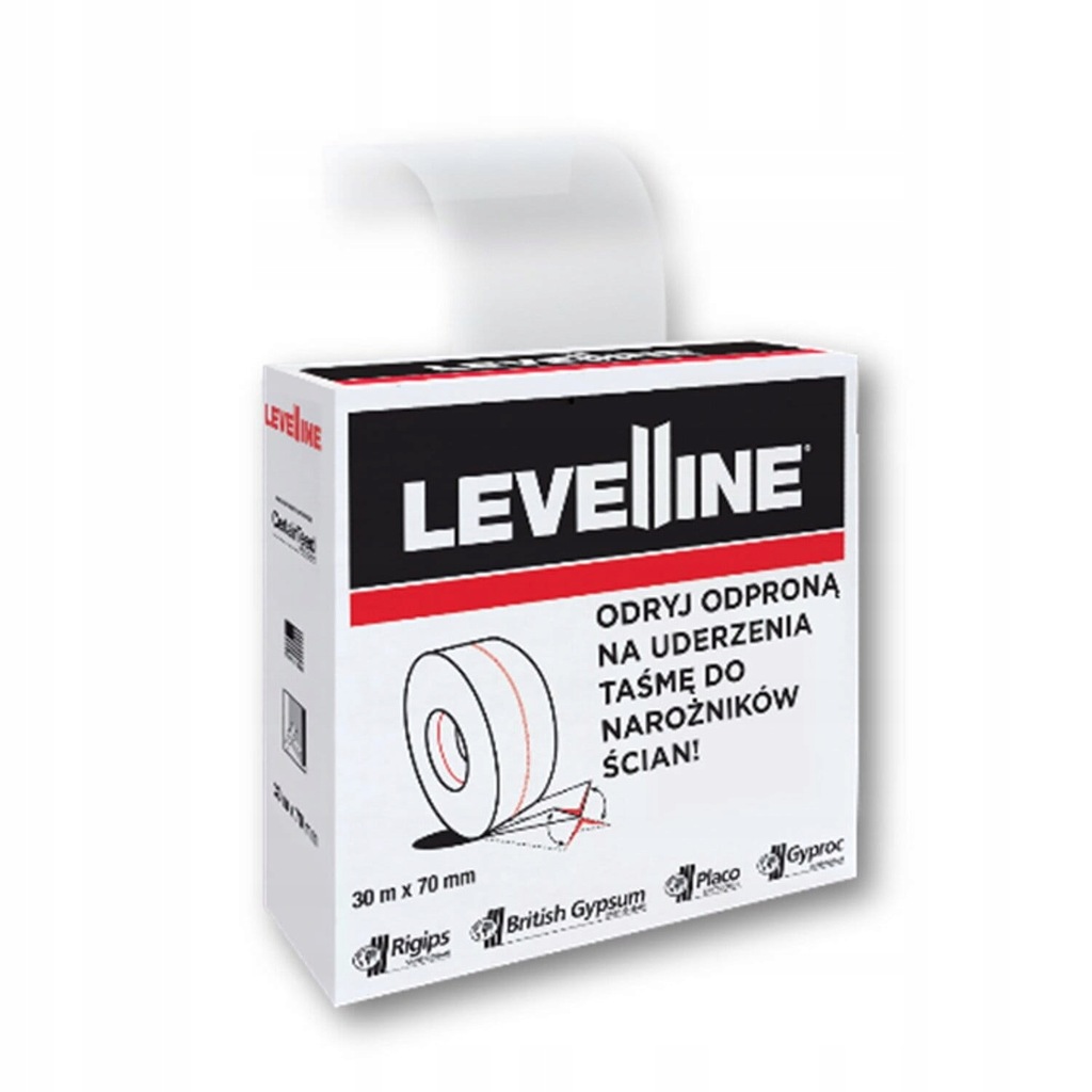 Rigips Taśma Levelline narożnikowa 70 mm x 30 m - 10970213414 ...
