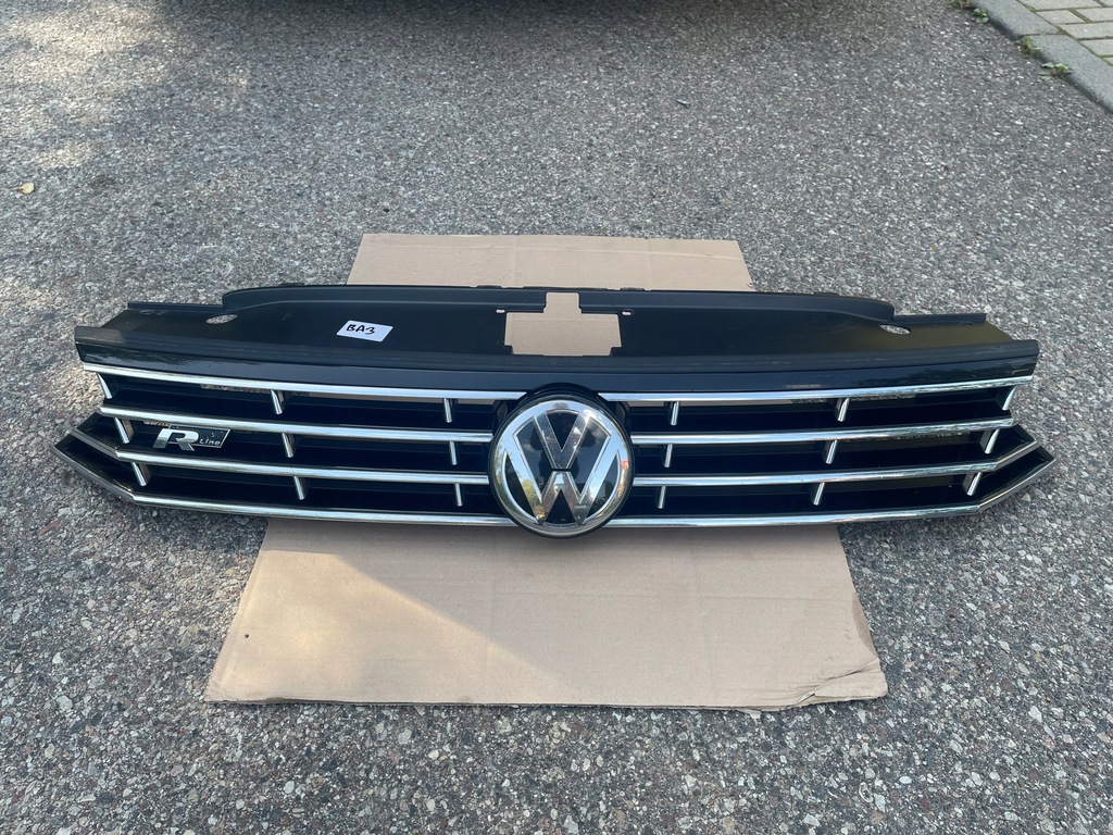VW Passat B8 R-LINE grill atrapa oryginał - 14269932326 - oficjalne archiwum Allegro