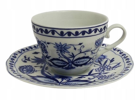 CEBULOWY WZÓR STARA FILIŻANKA KAHLA DUO KOBALT K15 - 15067578362 - oficjalne archiwum Allegro
