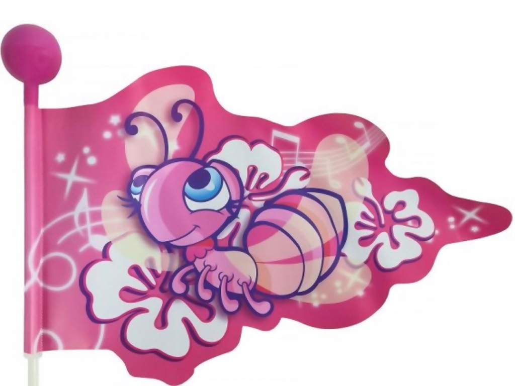 CHORĄGIEWKA DO ROWERKA DZIECIĘCEGO DŁUGA MOTYL - 9945547991 - oficjalne ...