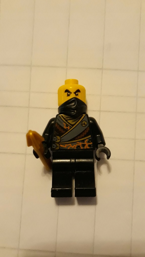 Lego ninjago ludzik figurka Cole - 12620917270 - oficjalne archiwum Allegro