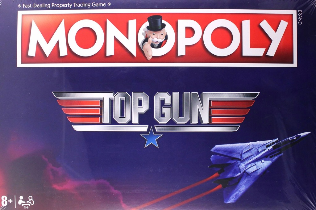 TOP GUN: TOP GUN MONOPOLY - 11155794251 - oficjalne archiwum Allegro
