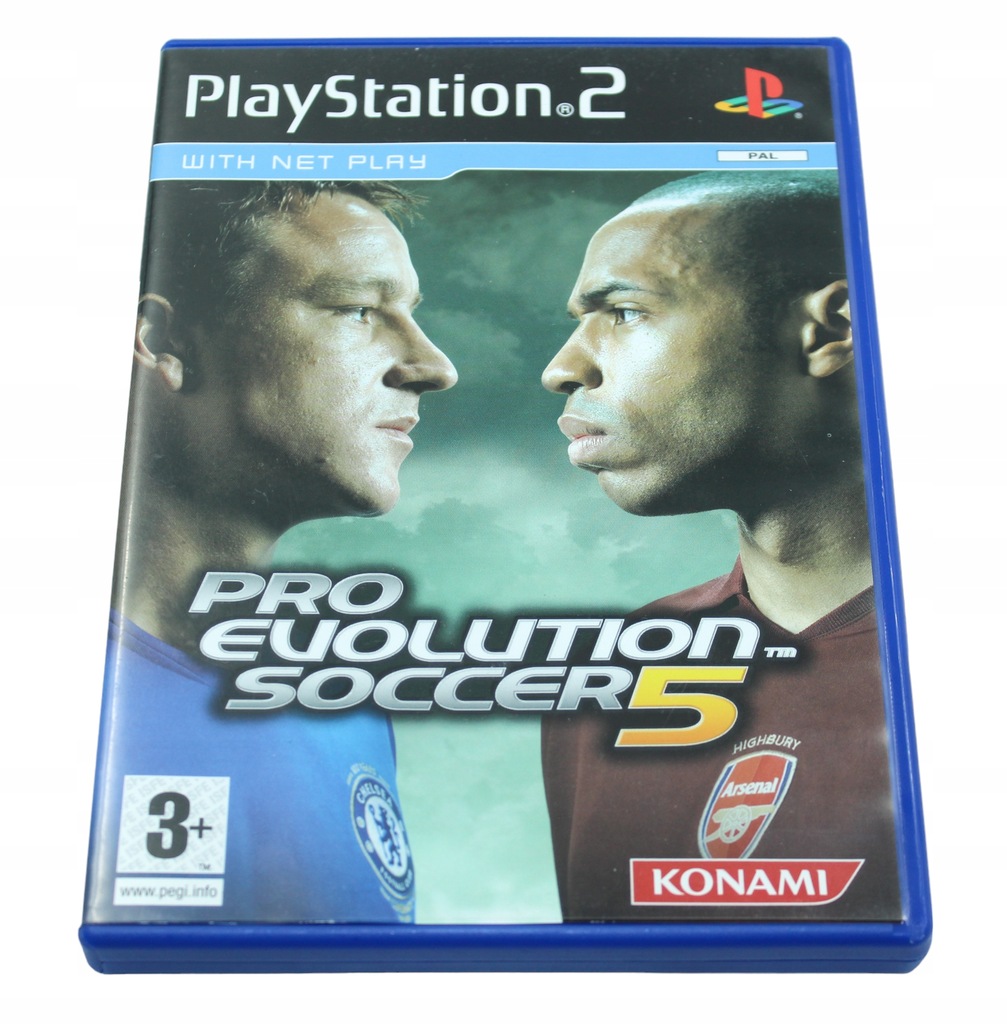 Pro Evolution Soccer 5 PS2 PlayStation 2 - 15346918123 - oficjalne ...