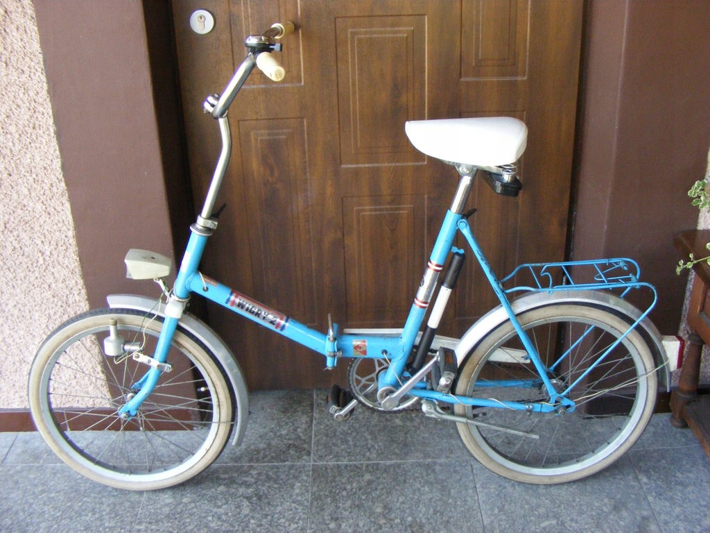 ROWER SKŁADAK WIGRY 2 POLSKI ZABYTEK. - 7532411977 - oficjalne archiwum ...