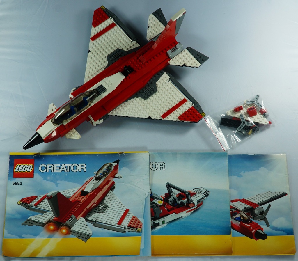 Lego Creator - 5892 - 3w1 - Grom Dźwiękowy - 6911230498 - oficjalne ...
