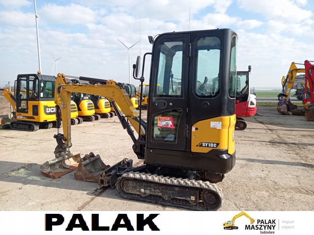 Mini koparka SANY SY 18 C , 2021 rok / JCB - 15251139198 - oficjalne ...