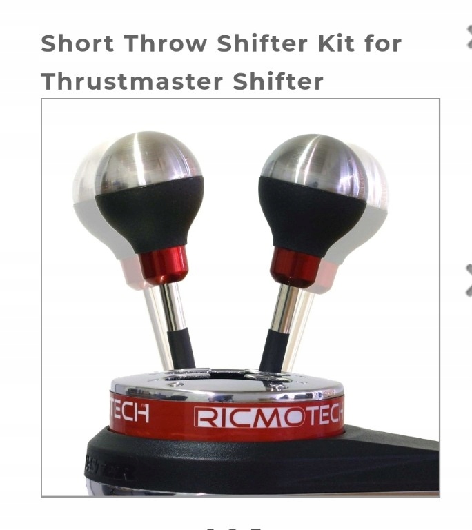 Thrustmaster TH8A shifter mod skrzyni H - 7892025851 - oficjalne ...