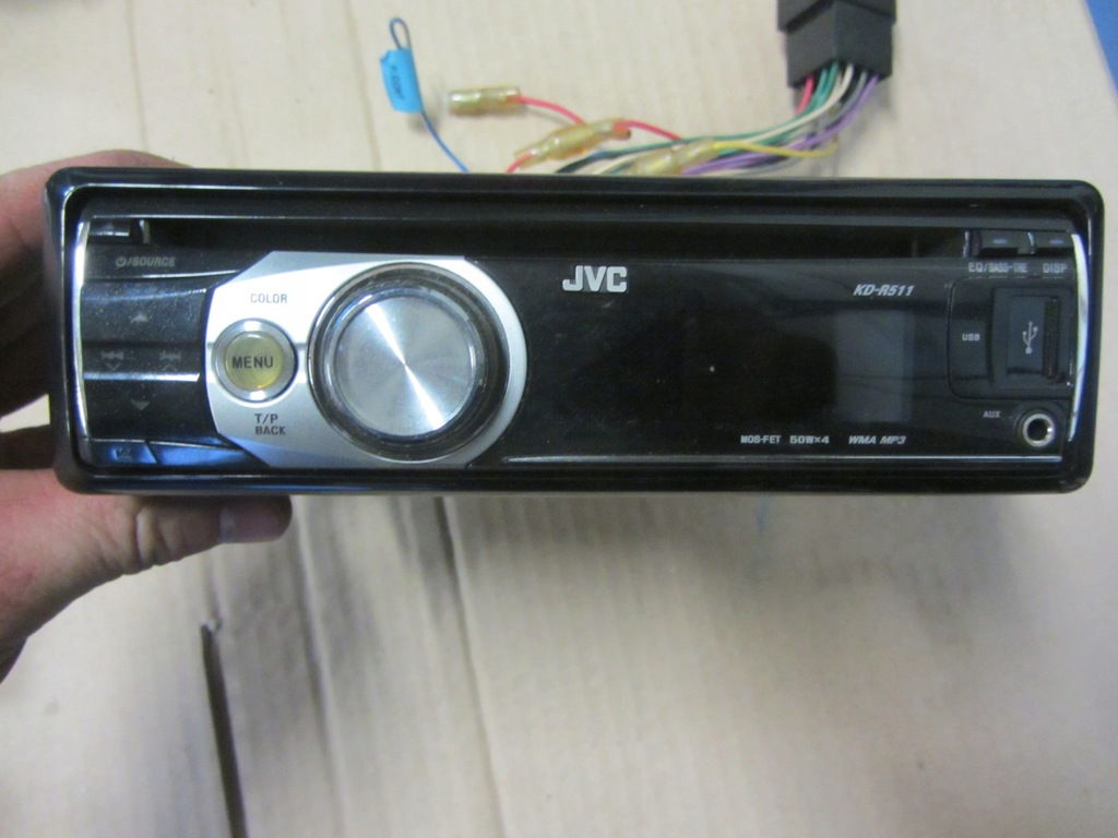 RADIO SAMOCHODOWE CD JVC KD-R511 AUX USB - 13572930117 - oficjalne archiwum Allegro