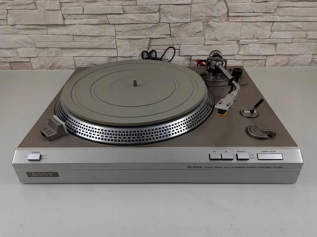 SONY PS-313 FA / GRAMOFON VINTAGE - 14353119589 - oficjalne archiwum ...