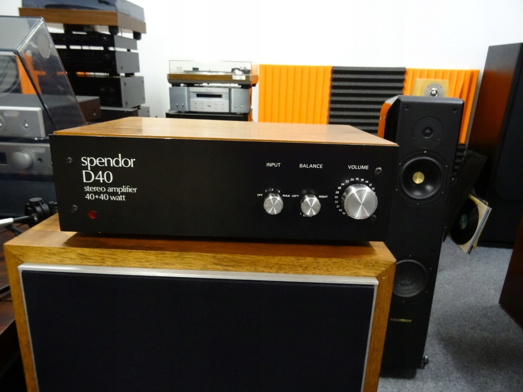 Unikatowy SPENDOR D40 @ Hi-End !AudioFeel Studio - 7717584605 ...