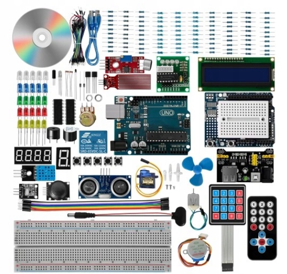 ZESTAW STARTOWY ARDUINO EDUKACYJNY UNO R3 KIT - 14713256137 - oficjalne ...
