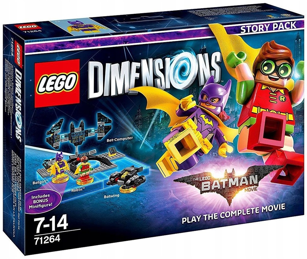 GRA LEGO DIMENSIONS 71264 BATMAN MOVIE STORY PACK - 7635875212 ...