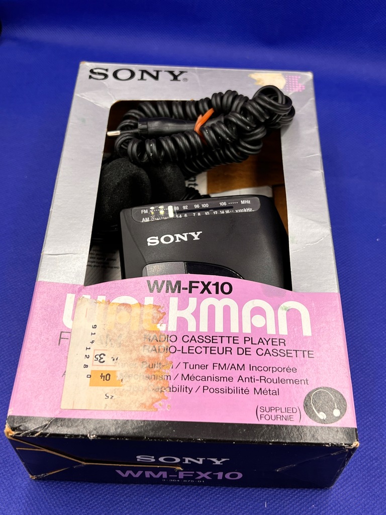 Sony walkman WM-FX10 - 12995109538 - oficjalne archiwum Allegro