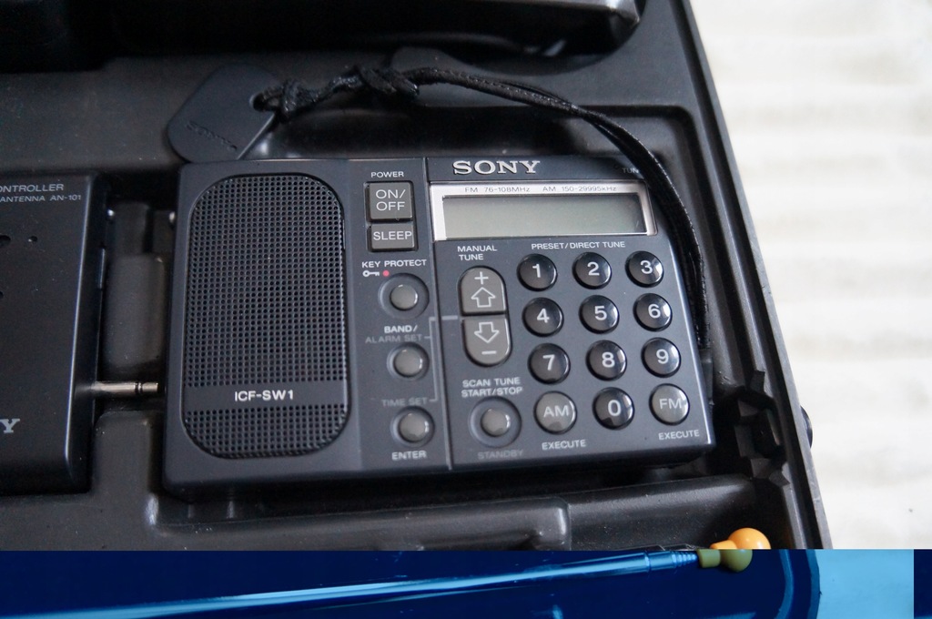 SONY ICF-SW1 radio globalne + full zestaw - 13337646285 - oficjalne ...