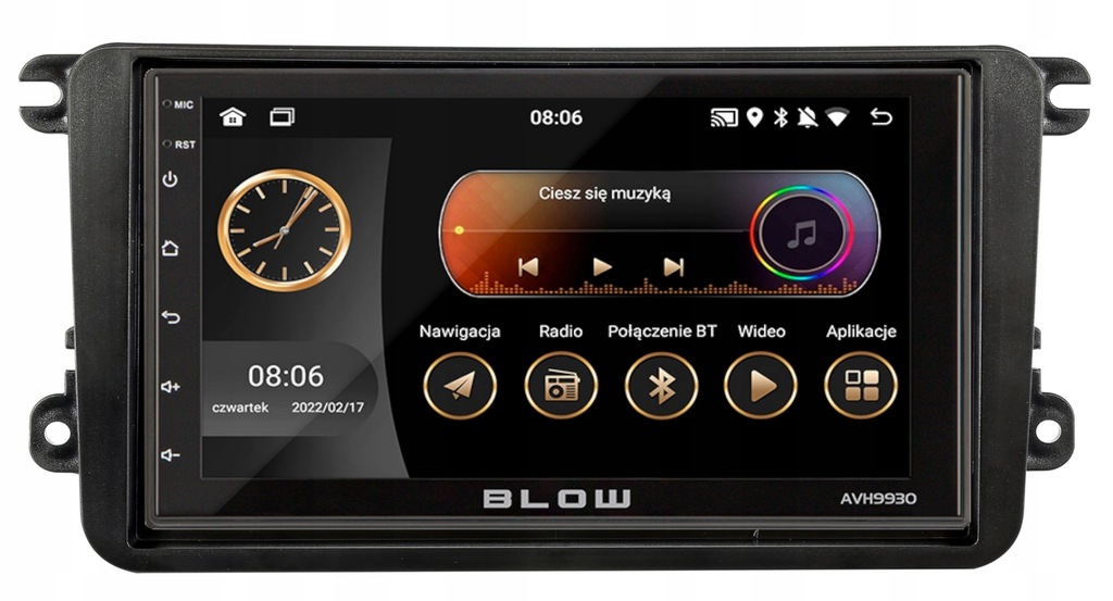 RADIO NAWIGACJA ANDROID VW PASSAT B6 B7 CC TIGUAN - 12925737279 - oficjalne archiwum Allegro