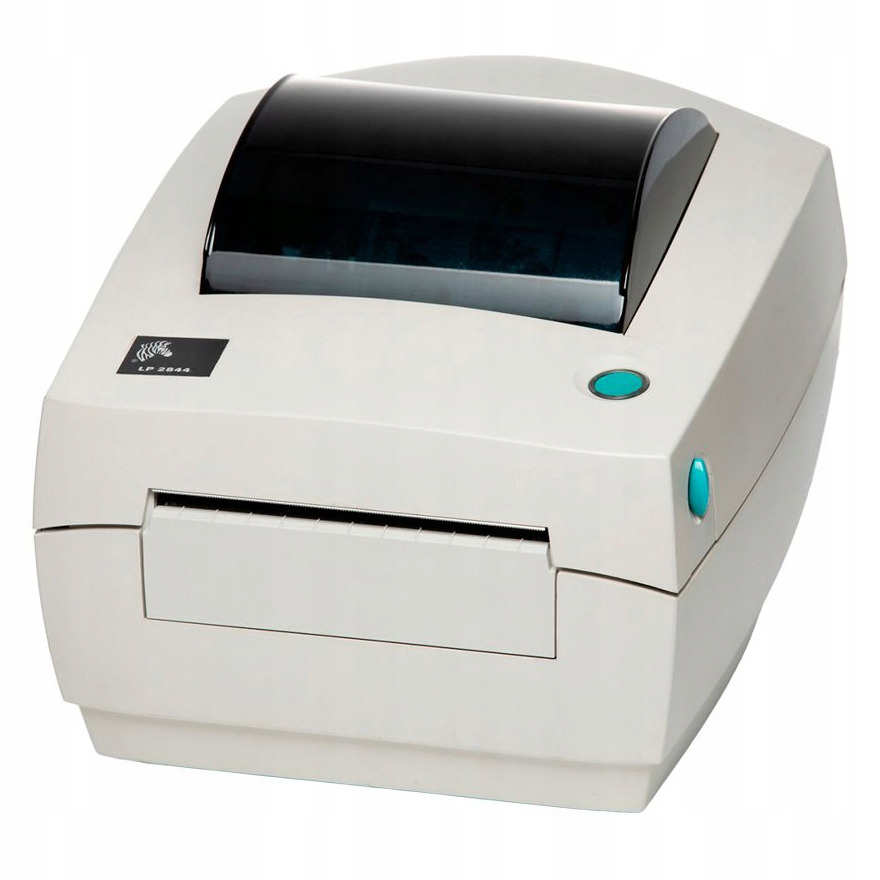 Zebra LP 2844 drukarka etykiet termiczna LAN USB - 12882870534 ...